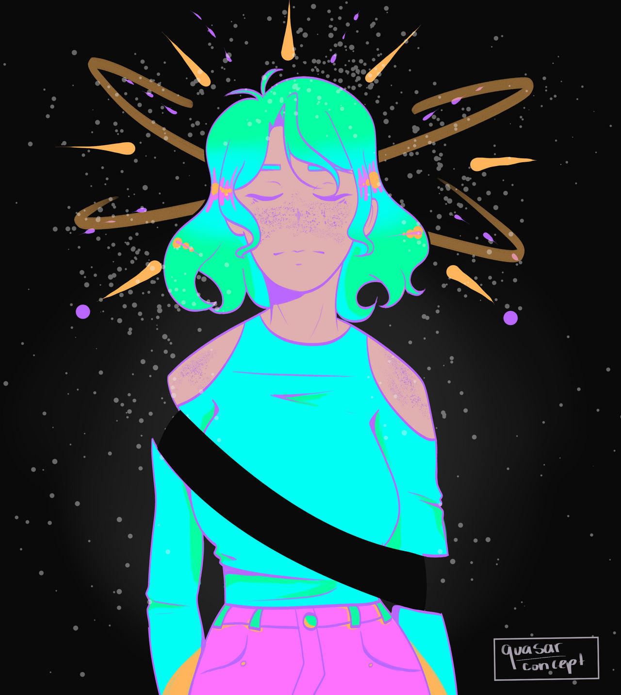 Pastel Space By Quasarconcept On Deviantart