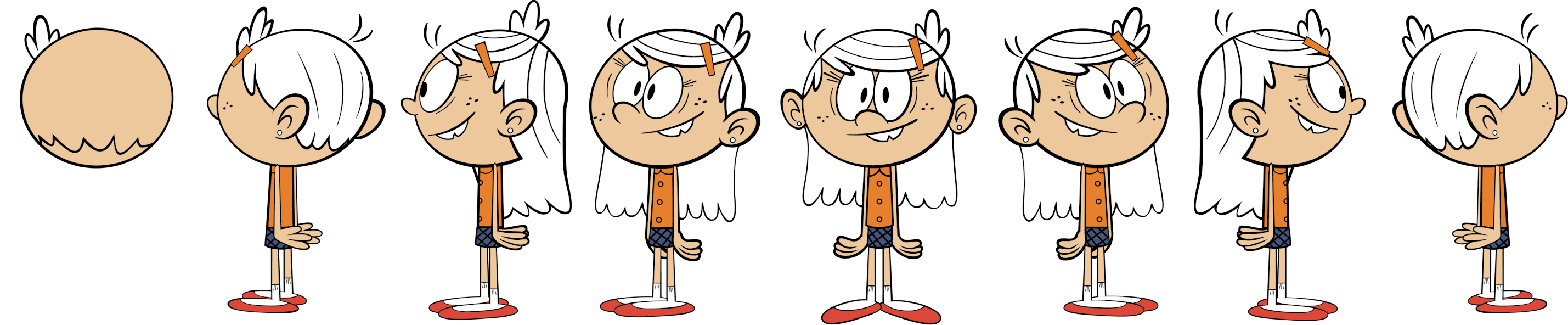 Linka Loud Turnaround Wip 3 By Nickfanv2130remakist On Deviantart