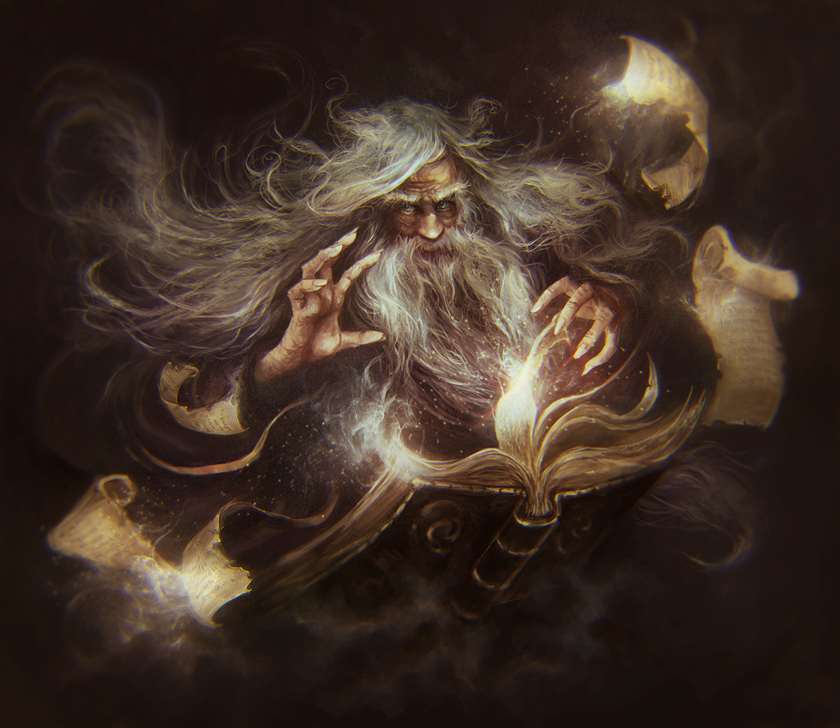 Old wizard by dalisacg on DeviantArt Old wizard by dalisacg on DeviantArt