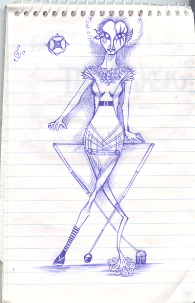 Notenbuch 3-3: Bionic Woman by Desgan on DeviantArt