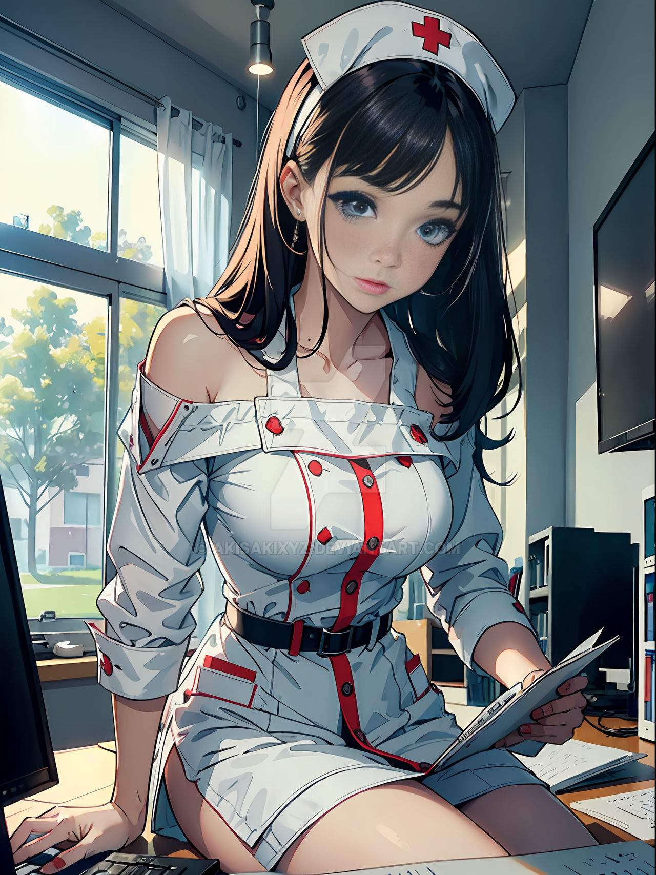 Sexy Nurse By Akisakixyz On Deviantart
