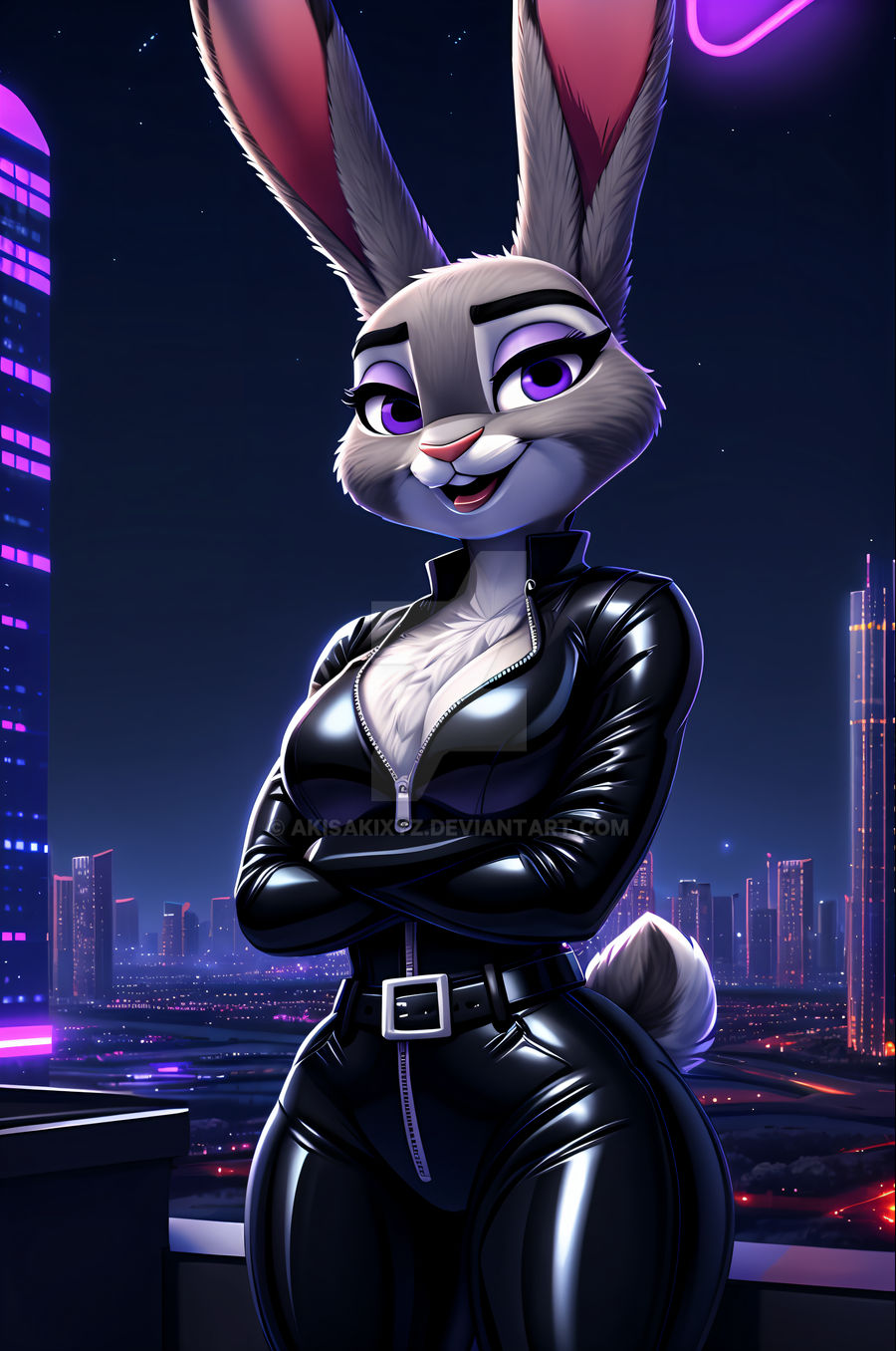 Sexy Judy Hopps By Akisakixyz On Deviantart