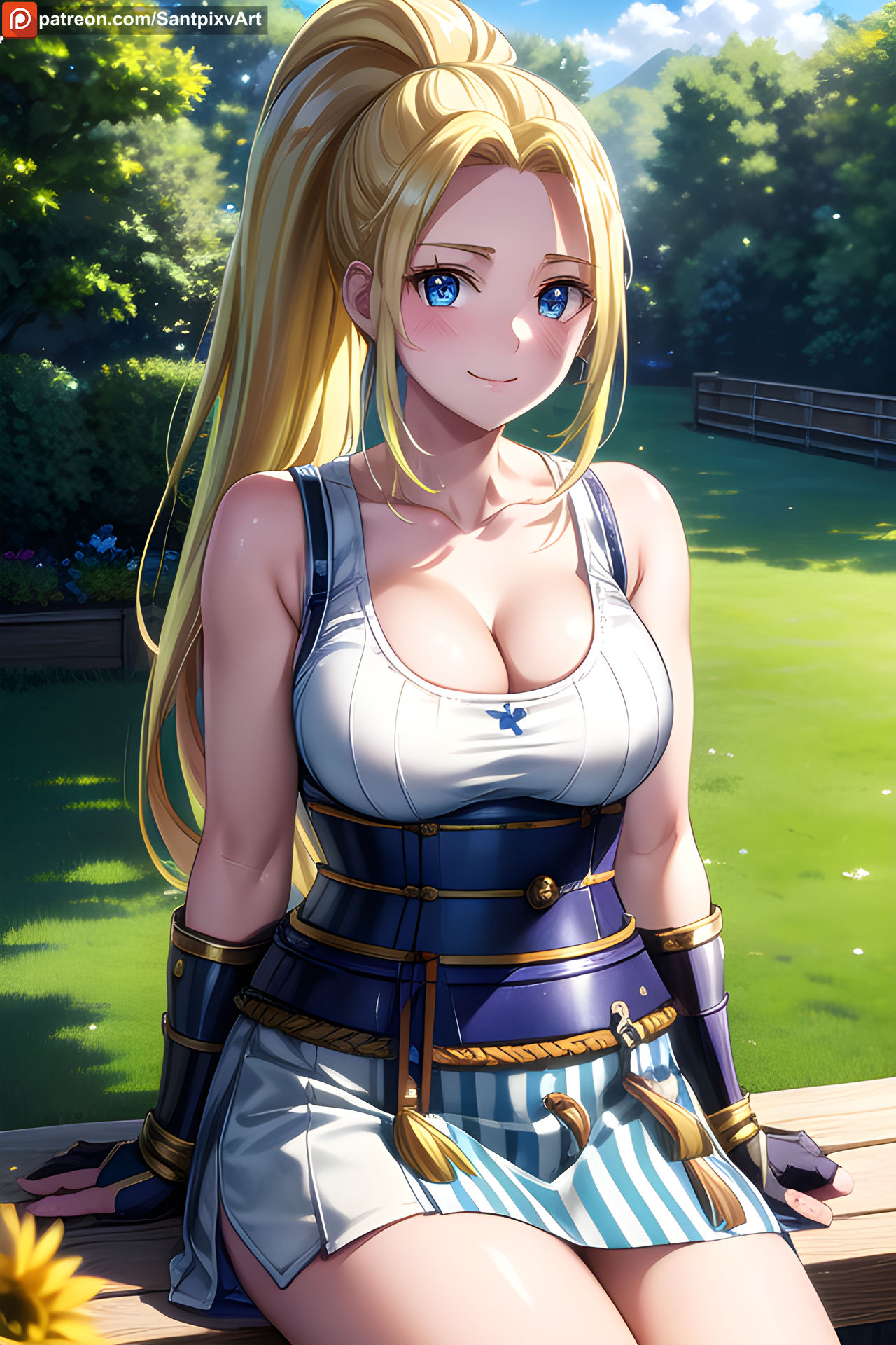 Zom 100 Beatrix Amerhauser In Garden By Santpixv On Deviantart
