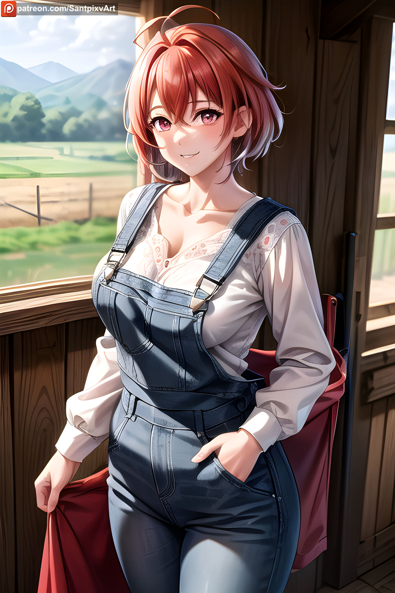 Goblin Slayer Cow Girl In Farm By Santpixv On Deviantart