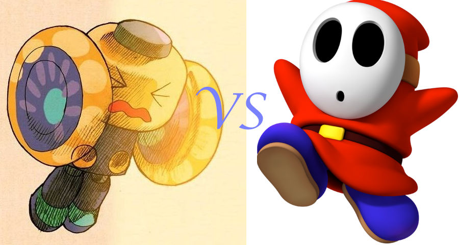 Servbot Vs Shy Guy By Decapretails On Deviantart