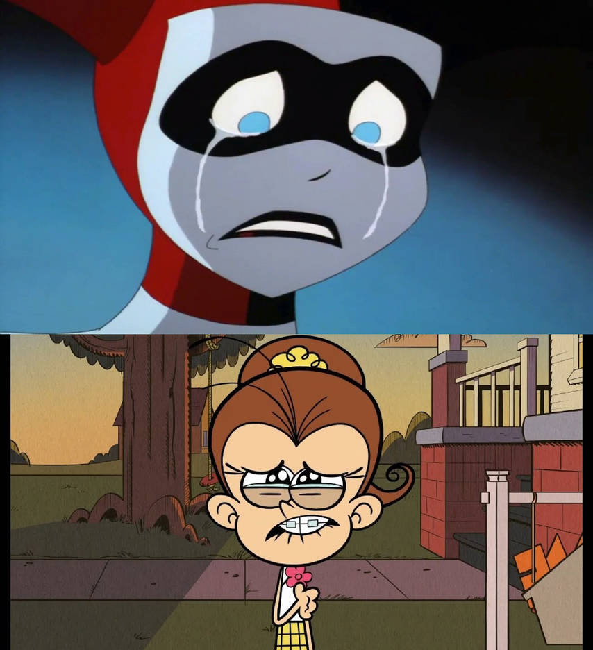 Luan Loud Feels Sorry For Harley Quinn By Coolunderachiever On Deviantart