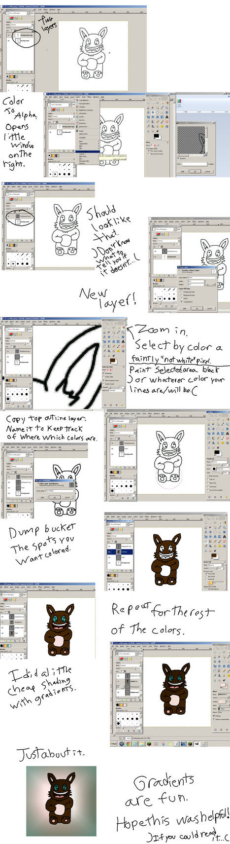 Easy Lineart Tutorial by kilalagirl13 on DeviantArt Easy Lineart Tutorial by kilalagirl13 on DeviantArt