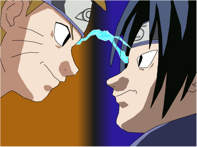 Naruto and Sasuke Tension by madhouse1991 on DeviantArt