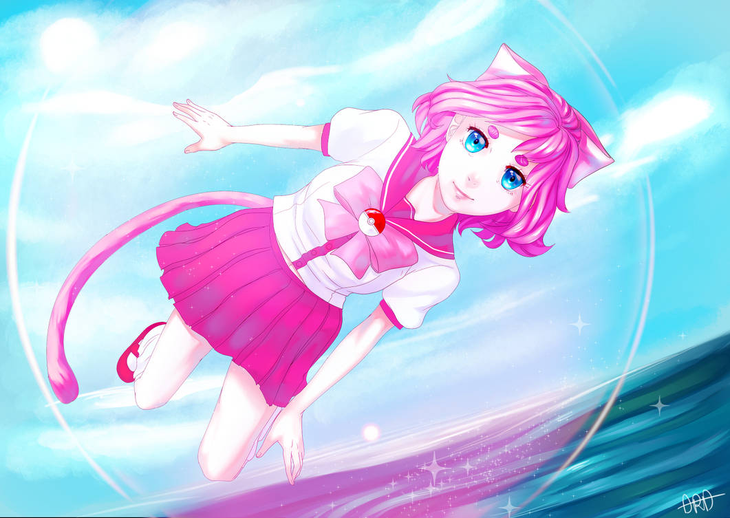 Mew Gijinka By Dr Deplorable On Deviantart