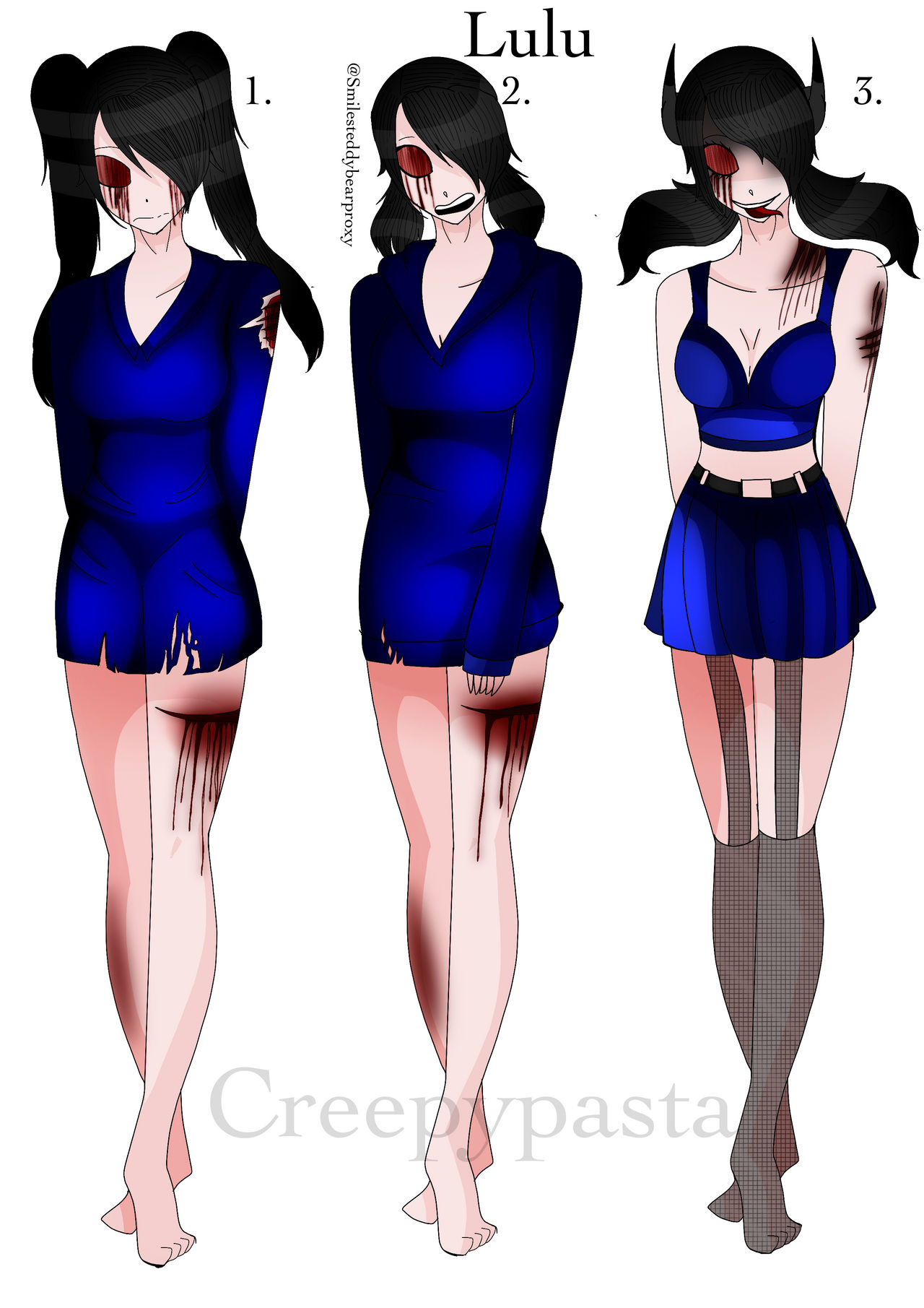 Creepypasta Lulu By Smilesteddybearproxy On Deviantart