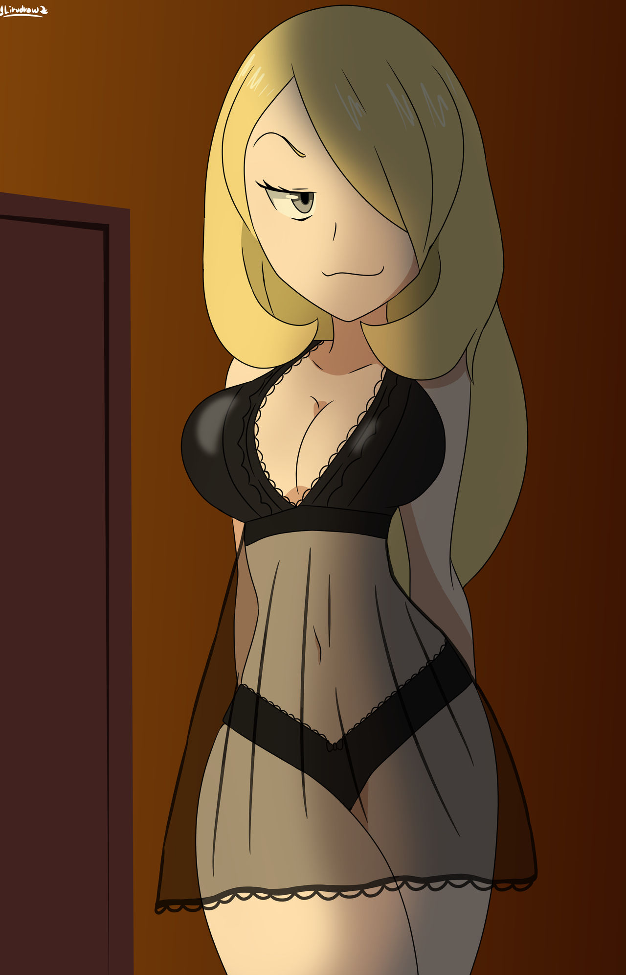 Cynthia Lingerie By Lirudraw On Deviantart