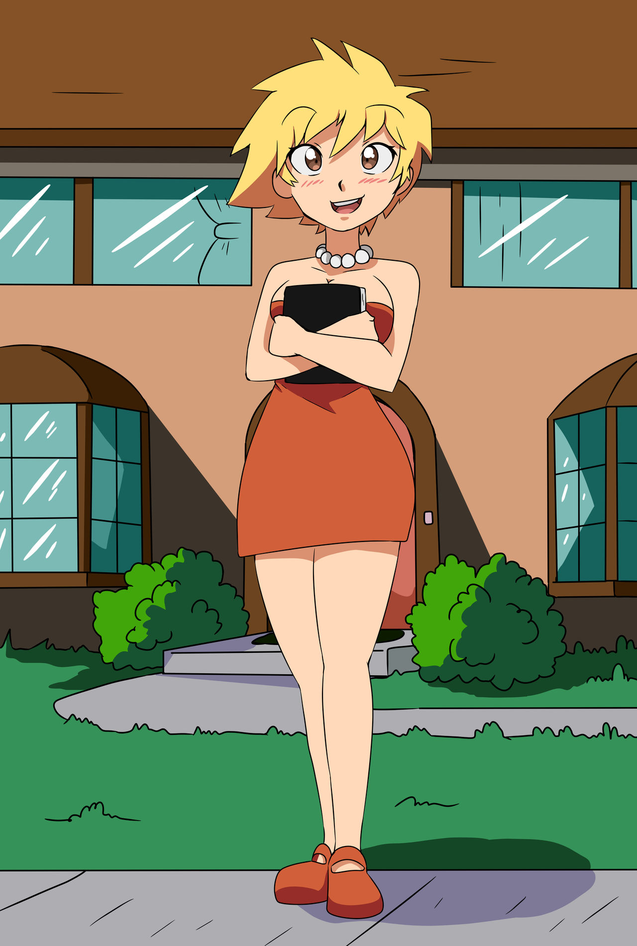Lisa Simpson Anime By Lirudraw On Deviantart