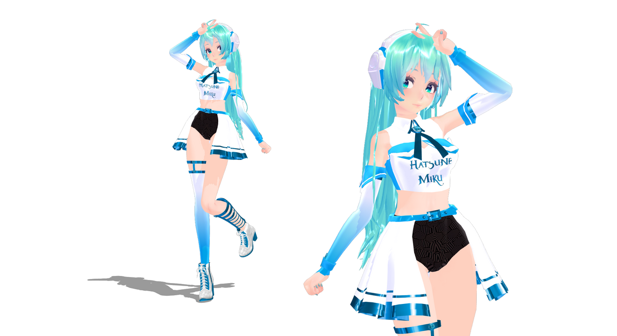 Mmd Miku Model By Acoloradomunoz On Deviantart