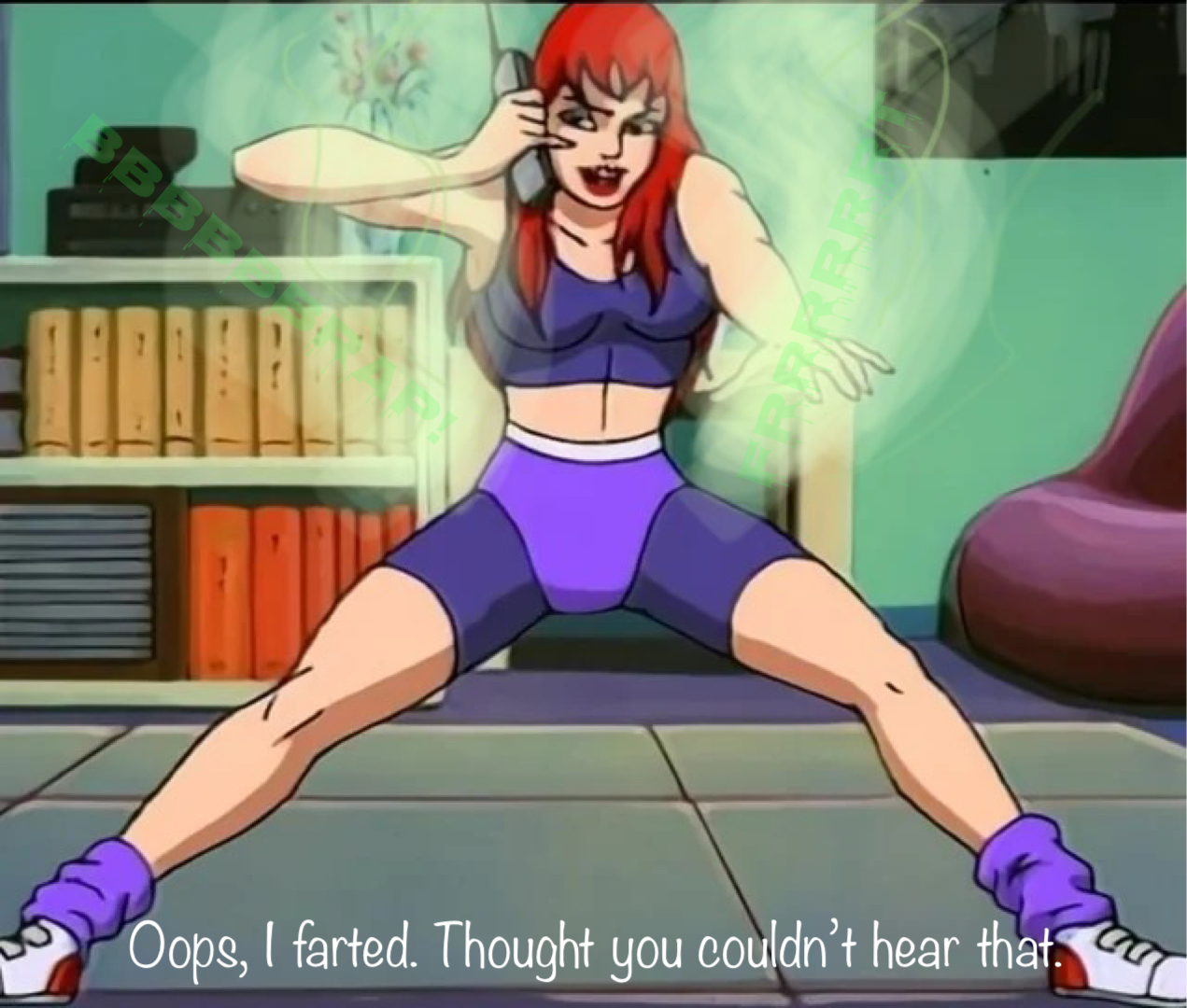 Mary Jane Working Out Some Farts By Mrg420chill On Deviantart