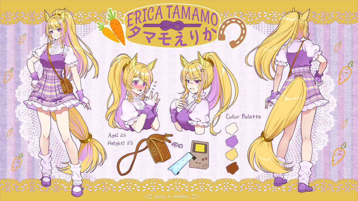 Character Sheet Commission By Akihhika On Deviantart