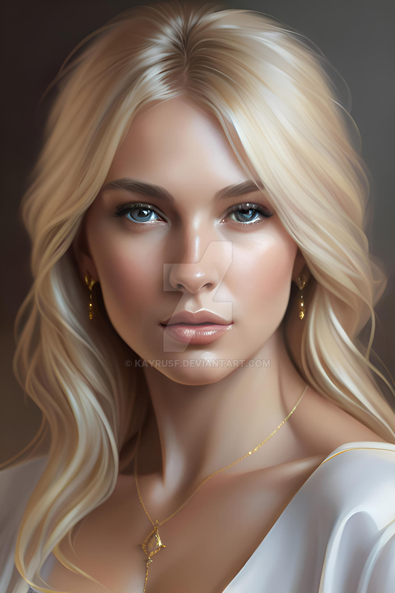Elegant Blonde Girl By Kayrusf On Deviantart