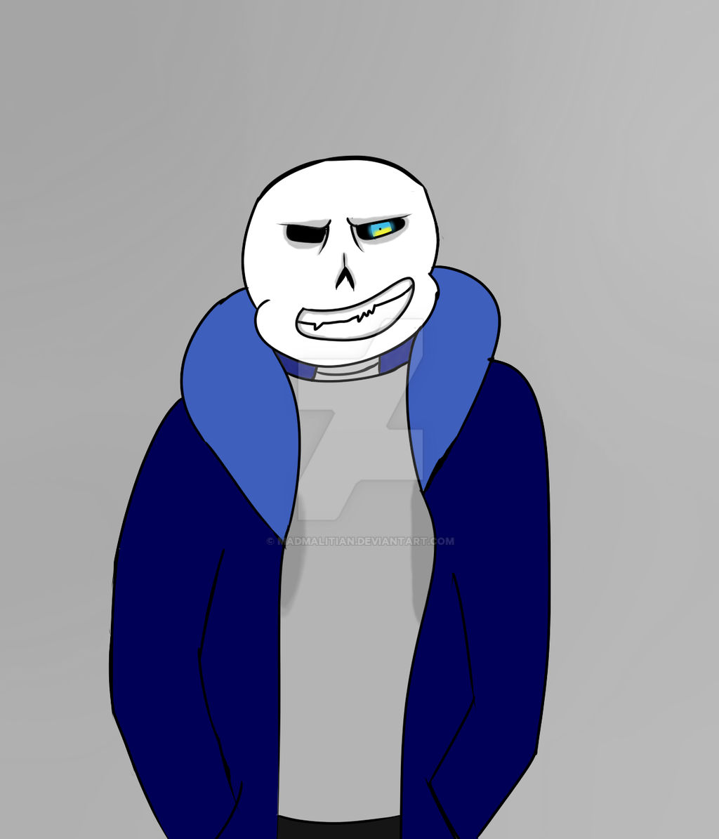 Sans The Skeleton By Madmalitian On Deviantart