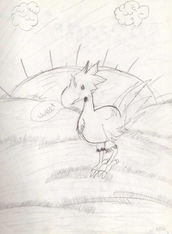 Baby Chocobo by ultrablueOL on DeviantArt