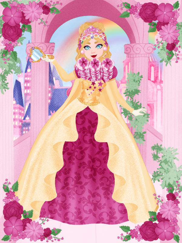 Easter Kingdom Adventures Princess Rose Rainbow By 7encinend558 On