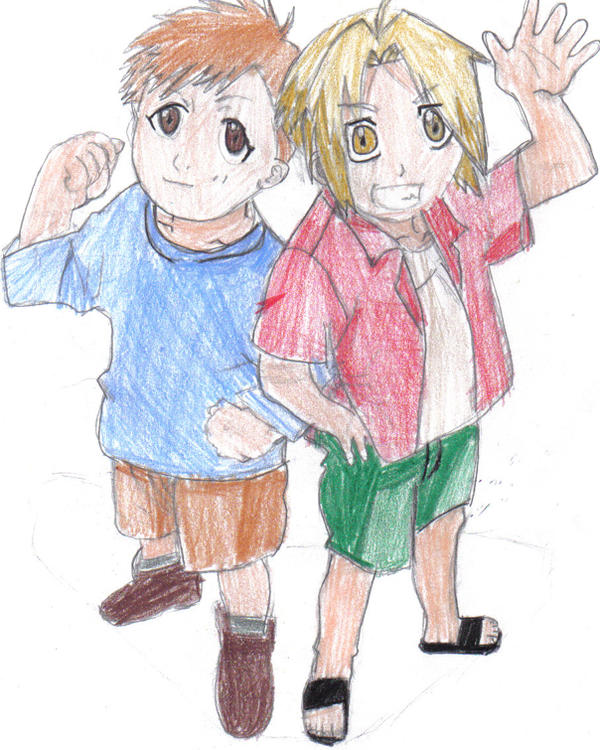 Young Ed and Al by aestheticxdelirium on DeviantArt