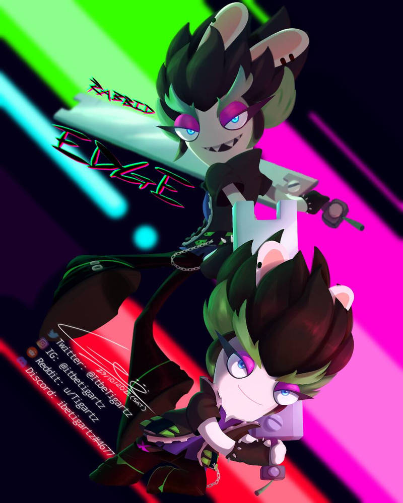 Rabbid Edge Mario Rabbids Sparks Of Hope By Tigartz On Deviantart