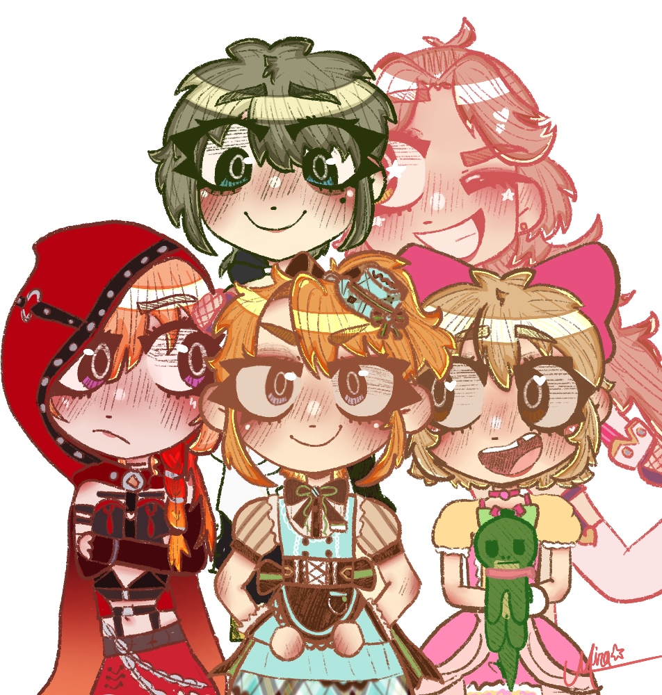 My Idolmaster Cinderella Girls Team By Fleuriii On Deviantart