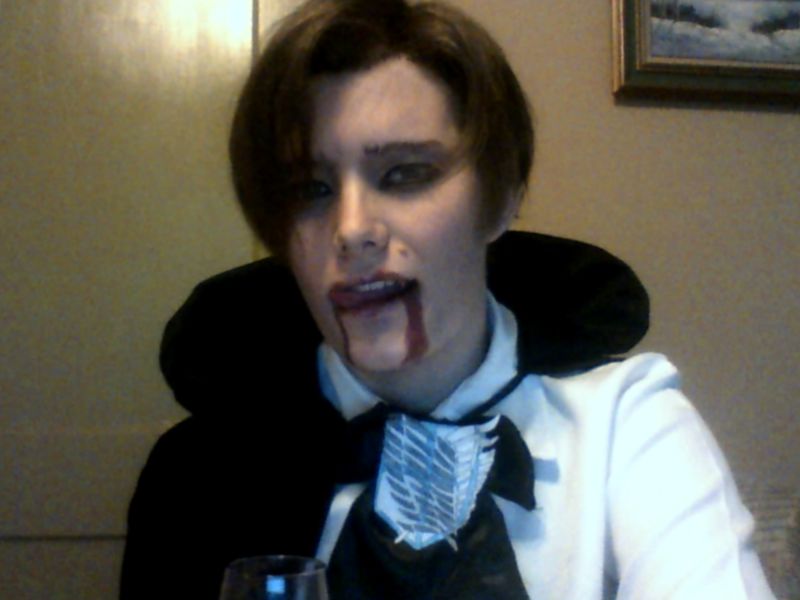 Vampire Levi Lick By Nimlover360 On Deviantart