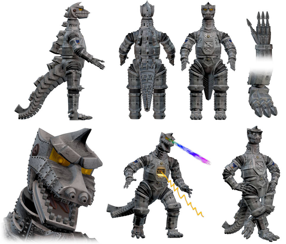 Mechagodzilla 3d Model Showcase By Vrahno On Deviantart