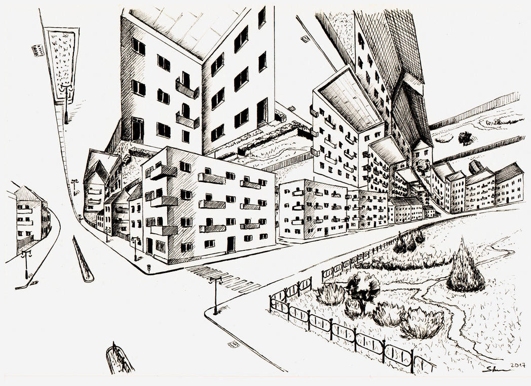 Non Euclidean Space Ii By Nozemek On Deviantart