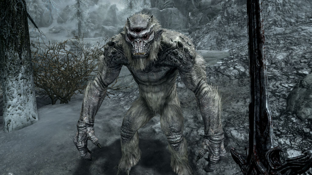 SKYRIM Frost Troll by SPARTAN22294 on DeviantArt SKYRIM Frost Troll by SPARTAN22294 on DeviantArt