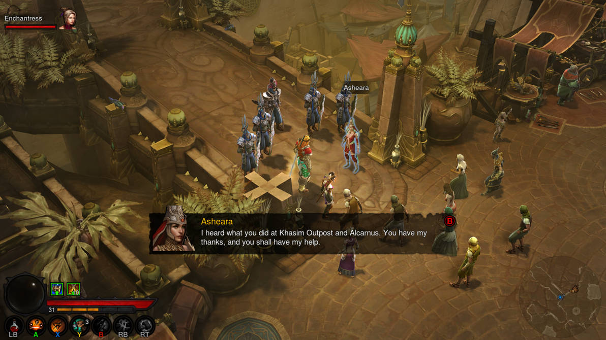 Diablo Iii Asheara Helps Sonya Get In The Palace By Spartan22294 On Deviantart