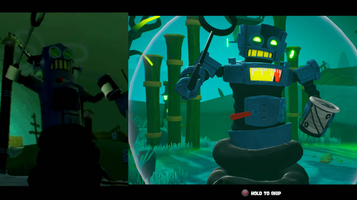 Sbsp Bfbb Old And New 14 By Spartan22294 On Deviantart