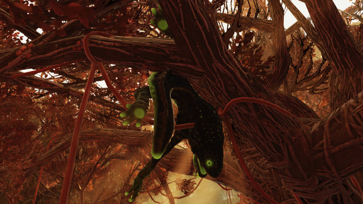 Fallout 76 Glowing Gulper Is Still In A Tree By Spartan22294 On Deviantart