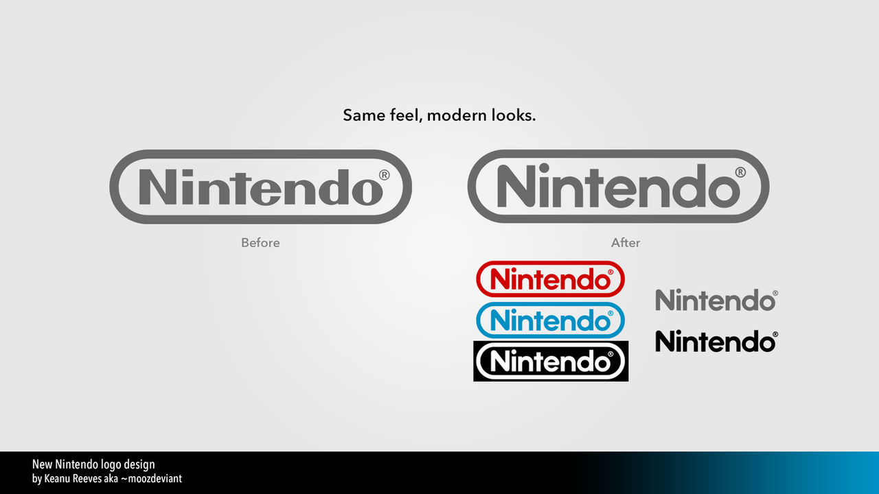 Nintendo — Logo Redesign Concept On Behance Atelier Yuwa Ciao Jp