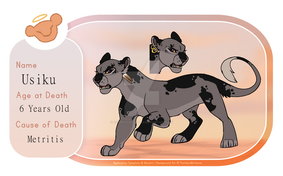 Deceased Character Apps On Mlima Pride Rp Deviantart