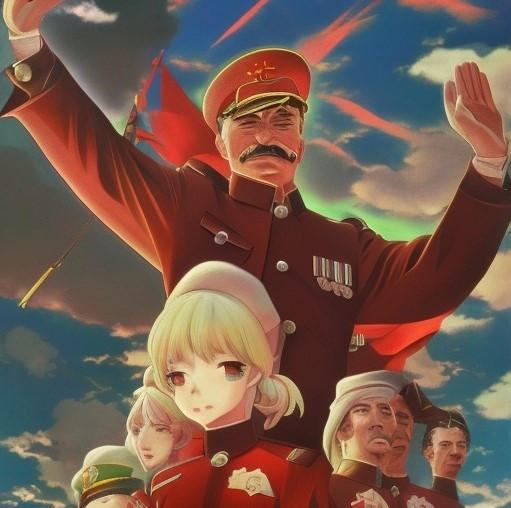 Anime Stalin By Statickafka On Deviantart