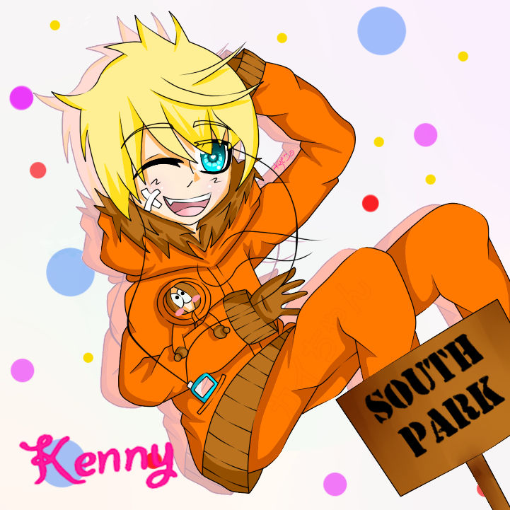 Kenny South Park Anime Style By Saadcafe On Deviantart