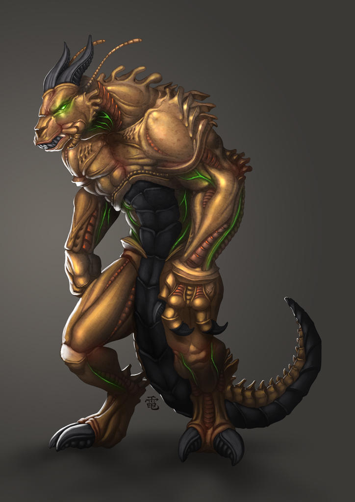 Hybrid Demon By Striderden By Trace0 On Deviantart