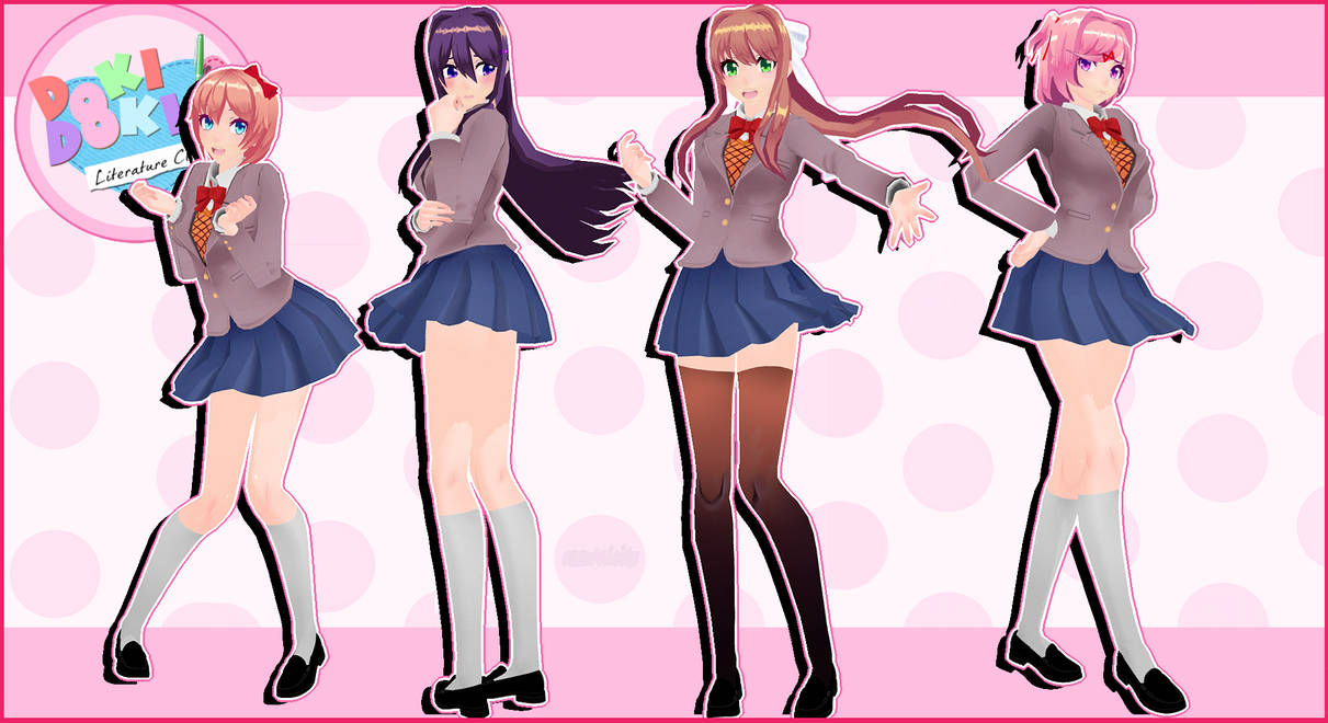 Tda Doki Doki Literature Club By Ozzwalcito On Deviantart