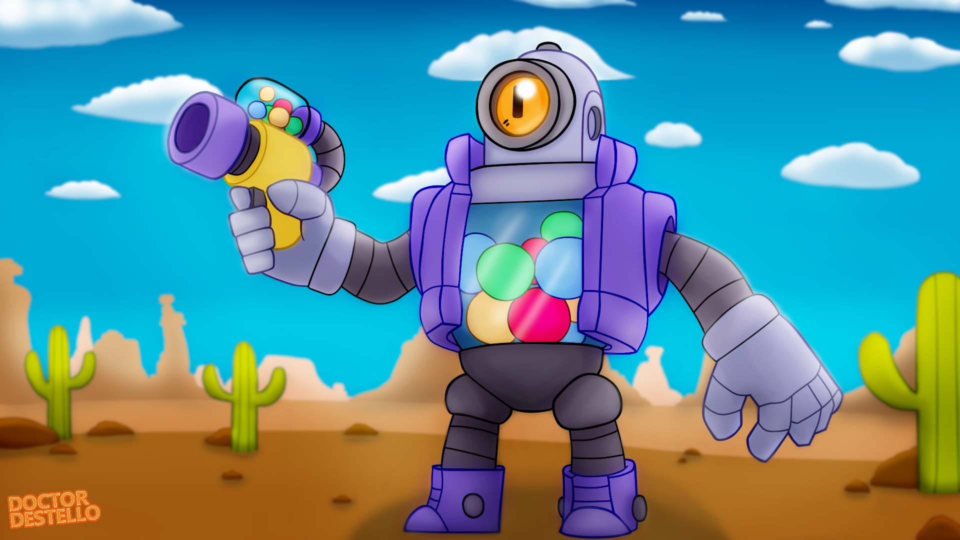 Brawl Stars Rico By Doctordestello On Deviantart