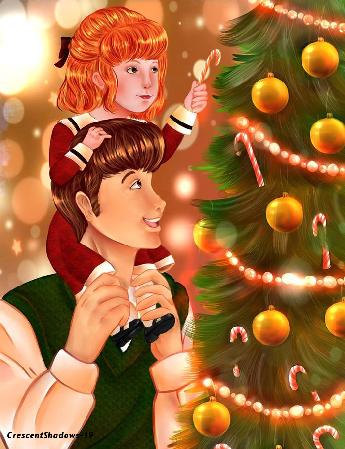 A Father And Daughters Christmas Original By Crescentshadows19 On