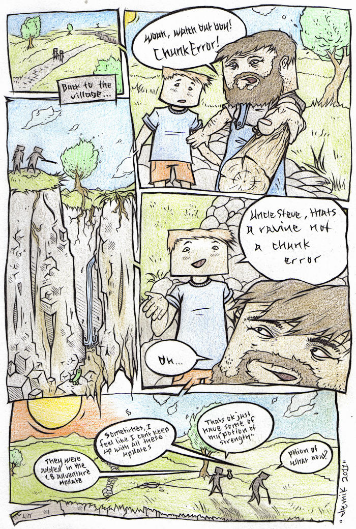 Minecraft Updates By Demik109 On Deviantart