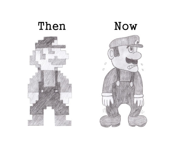 Mario has Trouble Standing... by Yo-yoMaster on DeviantArt