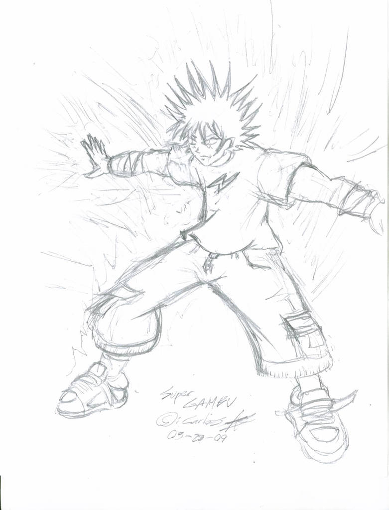 Super Gambu Early Sketch By Shinobi Gambu On Deviantart