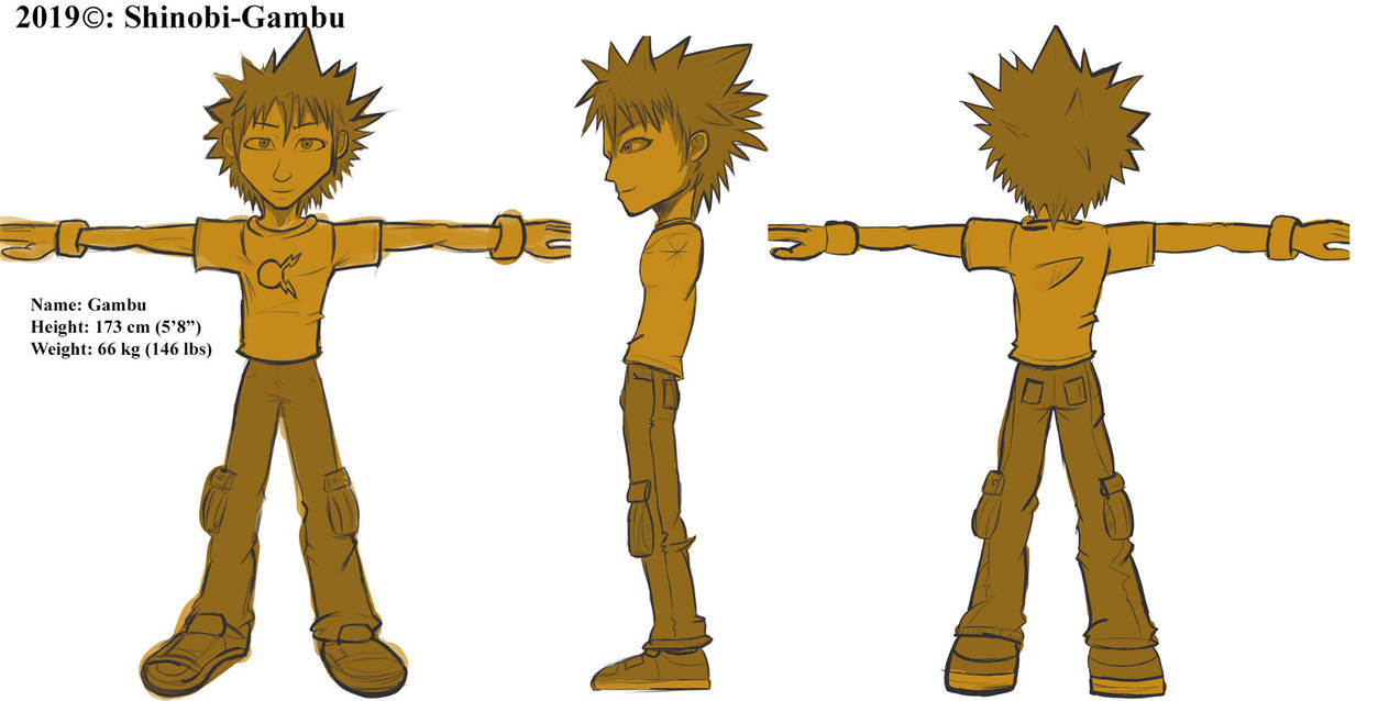 Gambu Reference Sheet Monochromatic By Shinobi Gambu On Deviantart