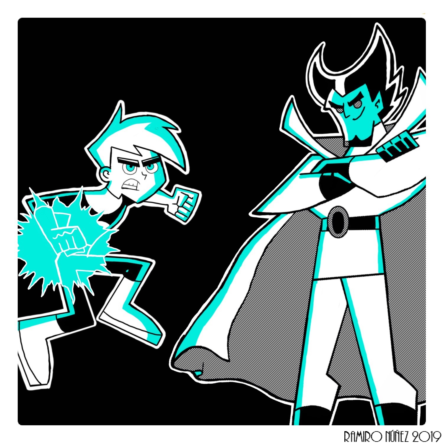 Danny Phantom Vs Vlad Plasmius By Apofisrama On Deviantart
