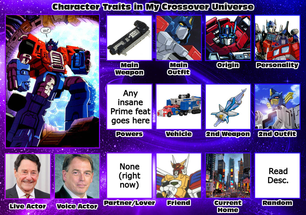 Optimus Prime's Traits by KaiserGodGundam on DeviantArt Optimus Prime's Traits by KaiserGodGundam on DeviantArt