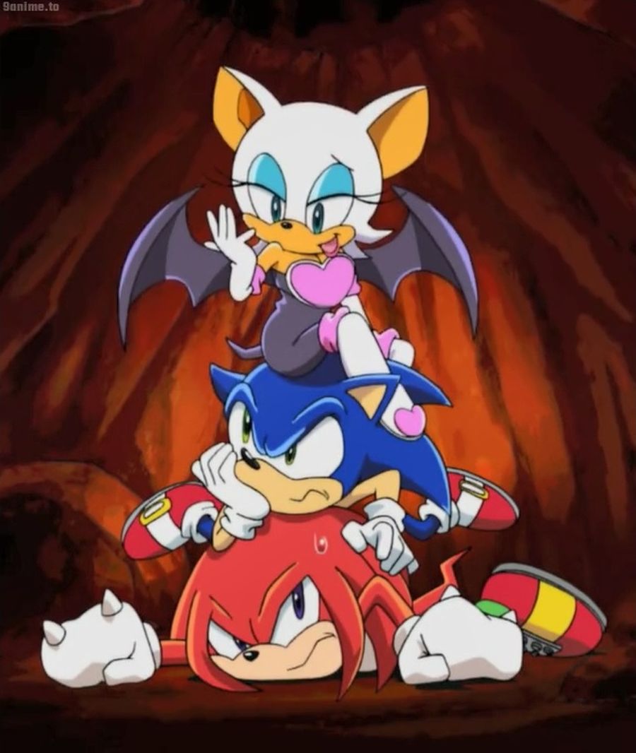 Sonic X E48 Knuckles Rouge Sonic By Geedirosso On Deviantart
