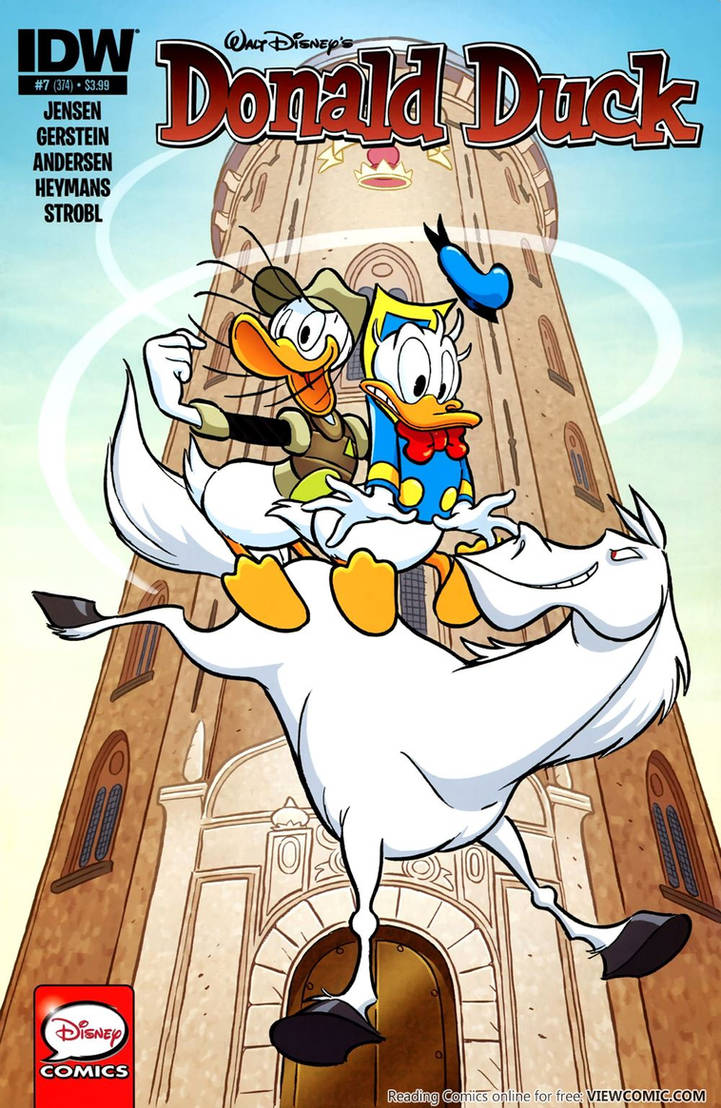Donald Duck 2015 Issue 7 Cover By Geedirosso On Deviantart