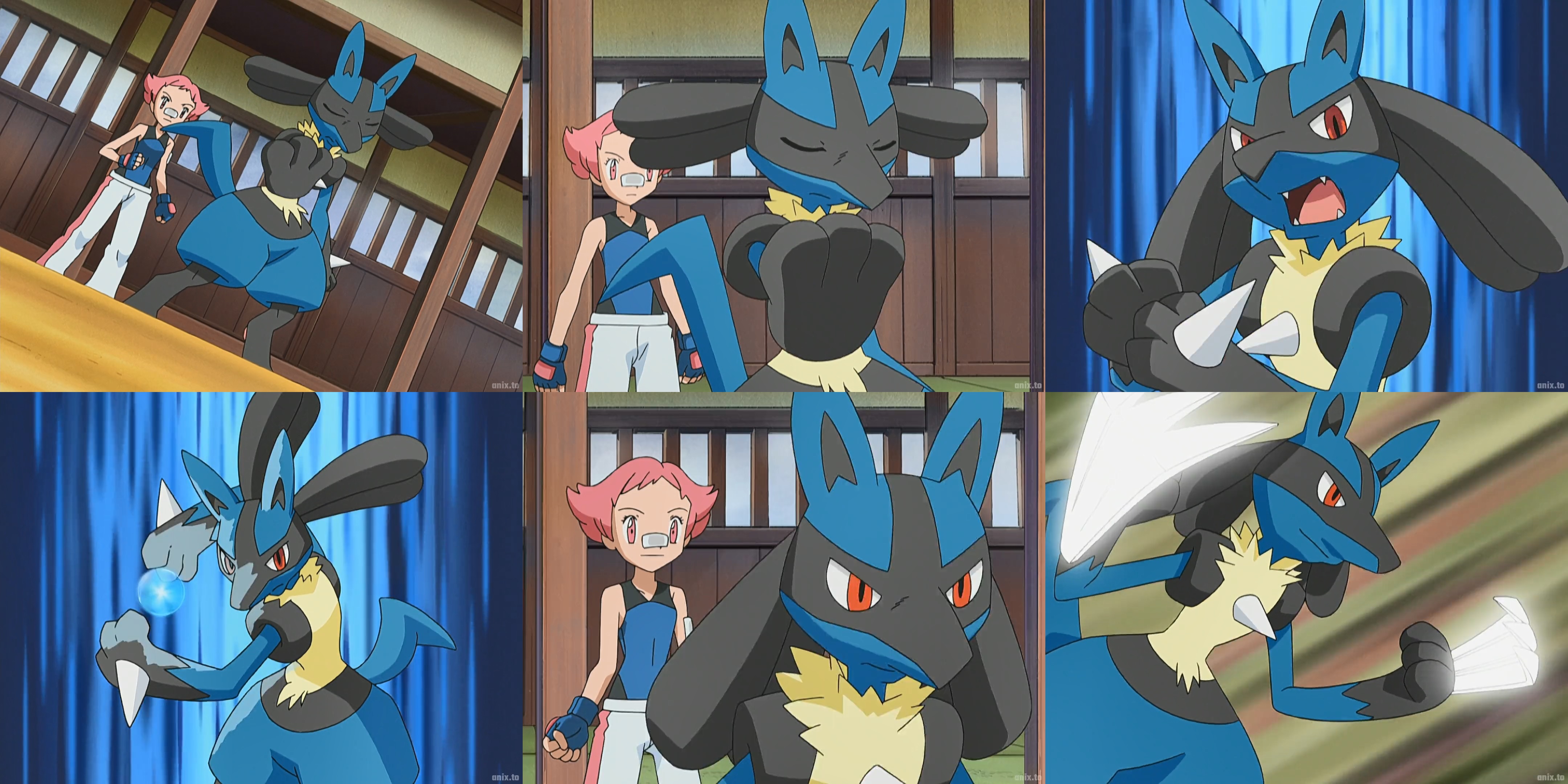 Pokemon Dp E68 Lucario 1 By Geedirosso On Deviantart